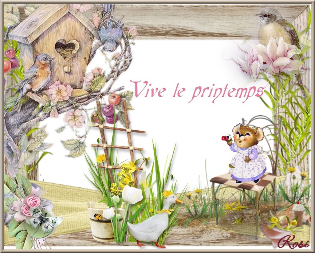 VIVE LE PRINTEMPS