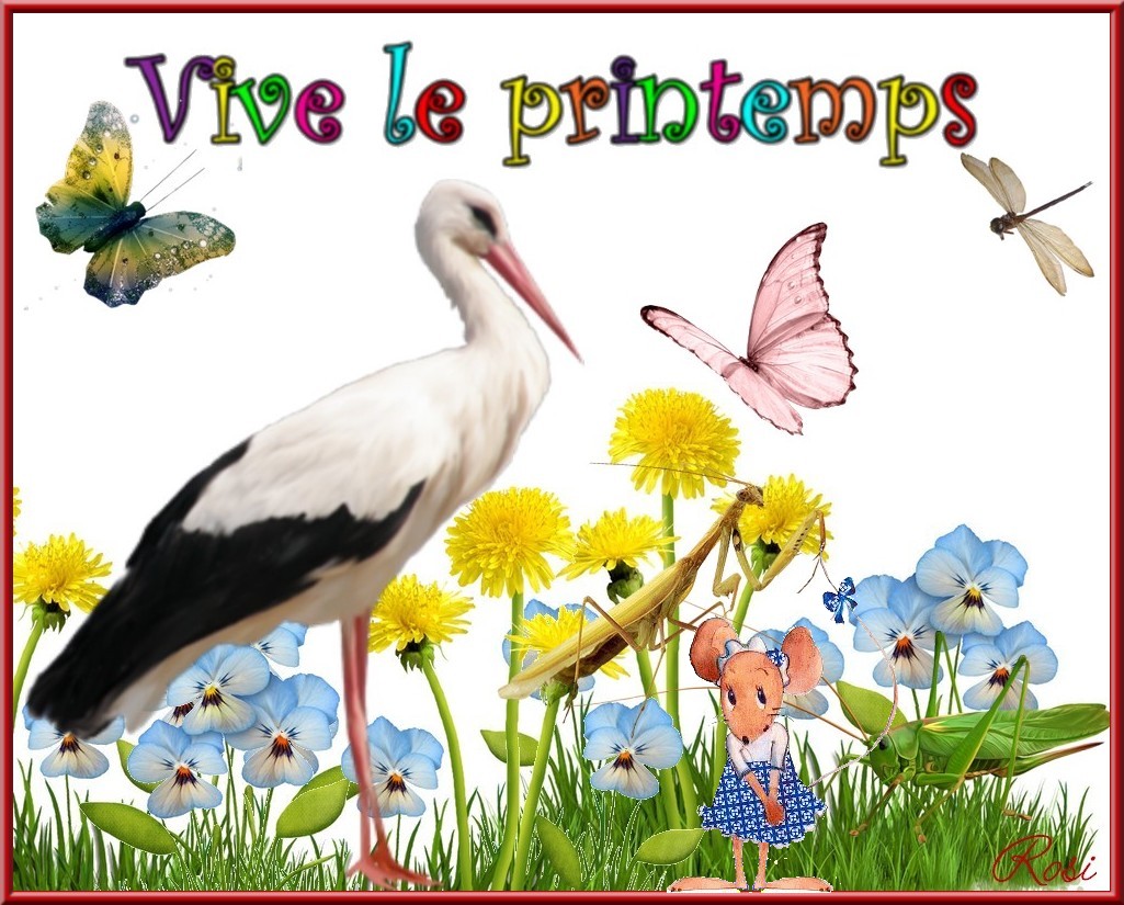 VIVE LE PRINTEMPS