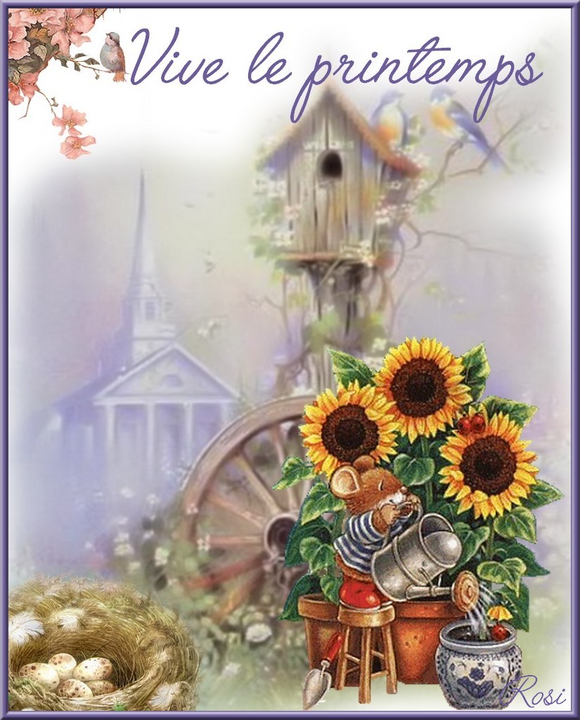 VIVE LE PRINTEMPS