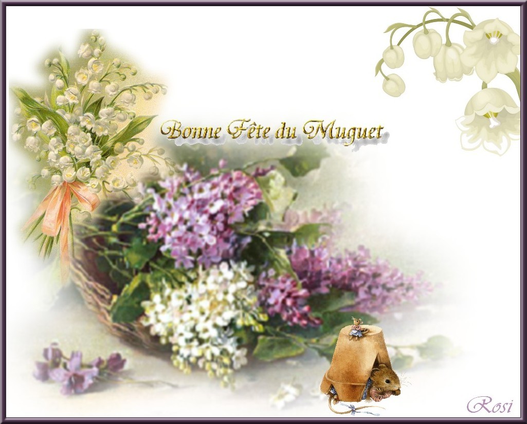 BONNE FETE DU MUGUET